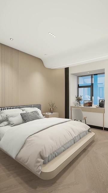 卧室这样装简约有格调,颜值高好打理家装装修装修设计卧室