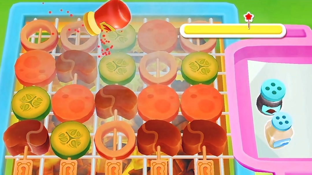 宝宝巴士美食屋 第1集 奇妙美食餐厅之烧烤