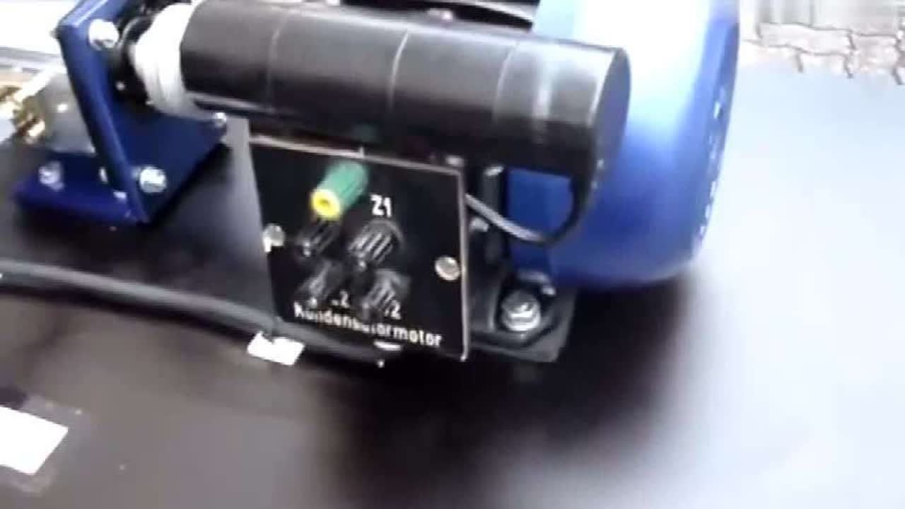 国外牛人用一个最简单的液压回路,演示液压泵的工作效率