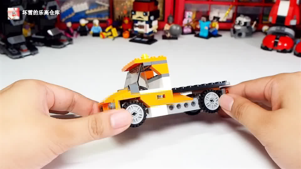 乐高MOC搭建百变创意系列31017的U模式