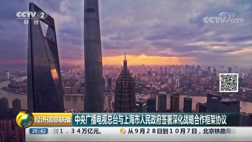 ...联播]中央广播电视总台与上海市人民政府签署深化战略合作框架协议