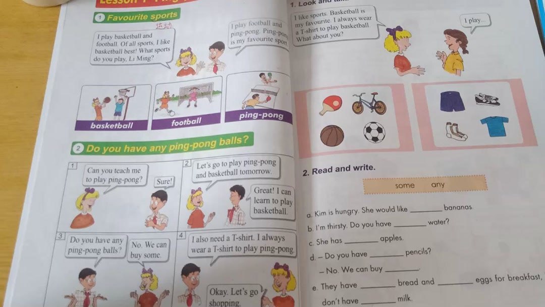 六年下册英语第一课学习(冀教版)