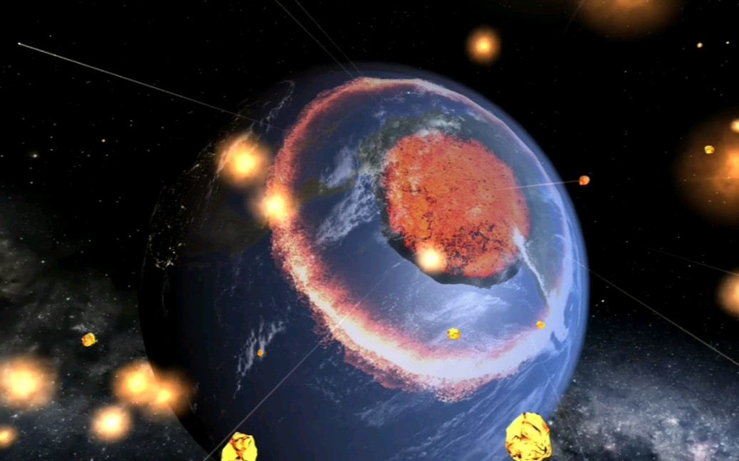 陨石撞向地球会发生什么?