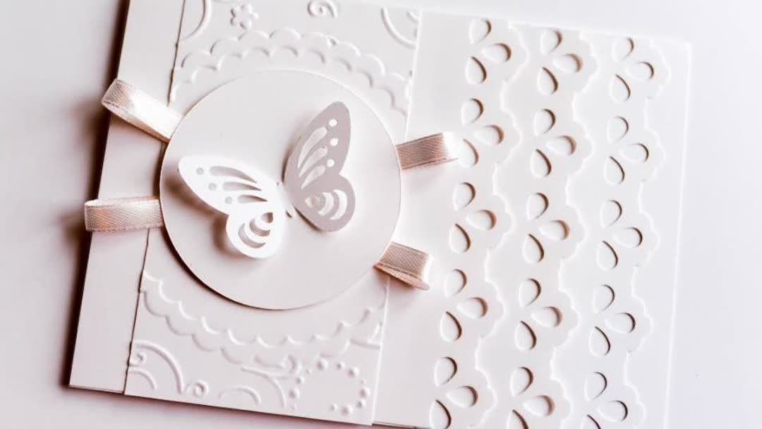 手工折纸:教你制作漂亮的婚礼贺卡,简单又好看!