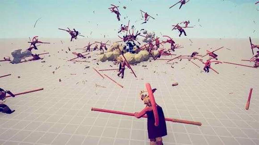 猴子对战黑暗农民 全面战争模拟器