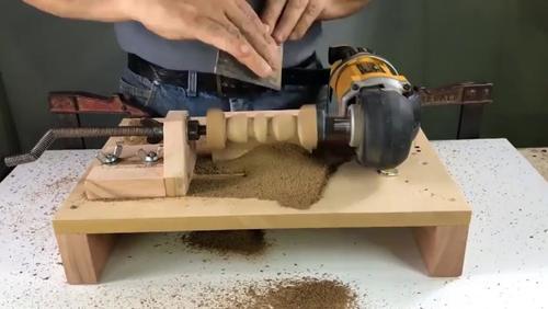 角磨机的一个使用技巧,原来还有这个功能,太实用了!