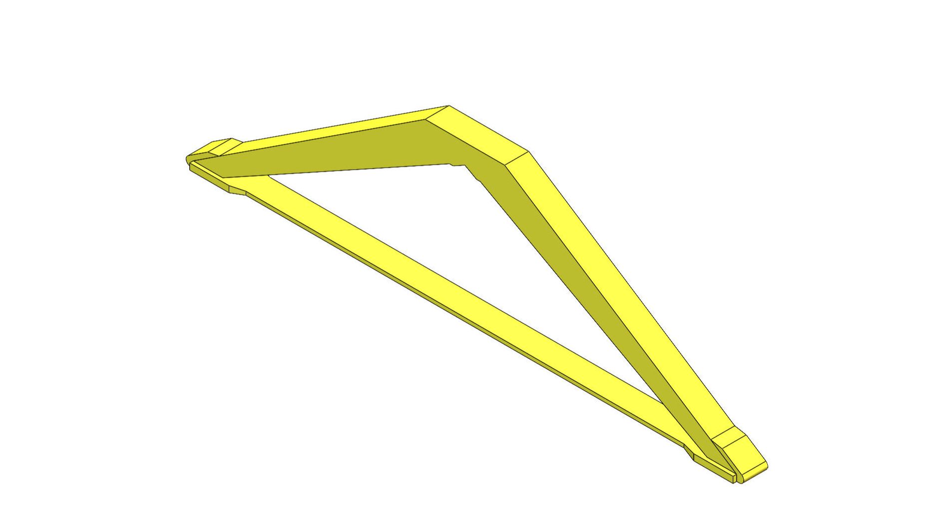 复合材料三角刚架一体成型工艺,A ramie fiber triangular structure,...