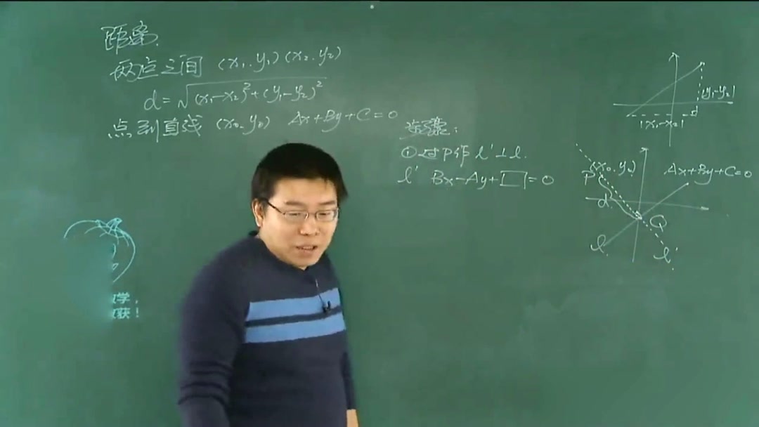 高一数学必修2-直线过定点与距离问题知识点