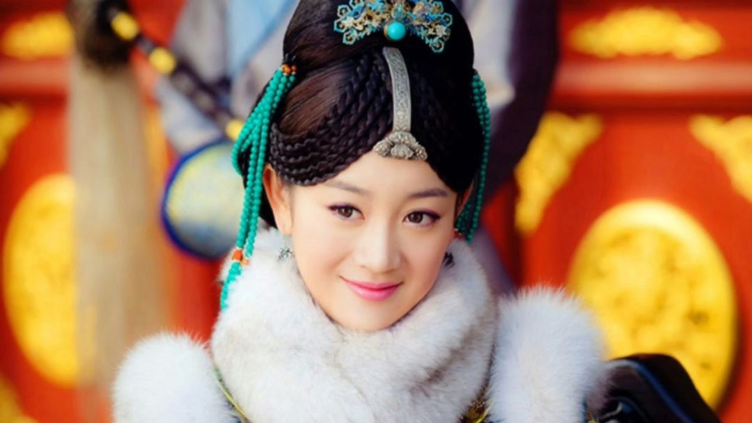 美人无泪:没整容前张檬饰演美艳动人的海兰珠古装集锦,超有灵气