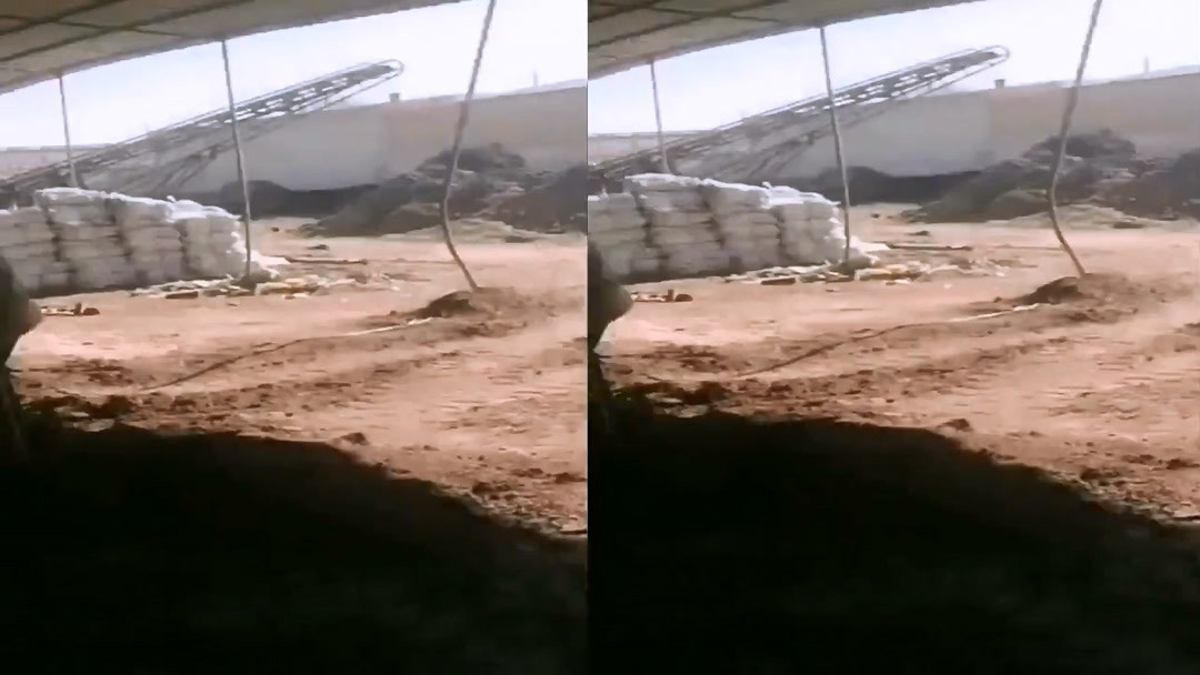 粉土机移动粉碎机粉土机筛沙机使用视频