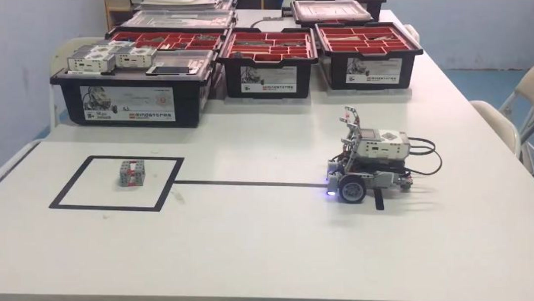 乐高机器人课程,乐高ev3小颗粒课程视频