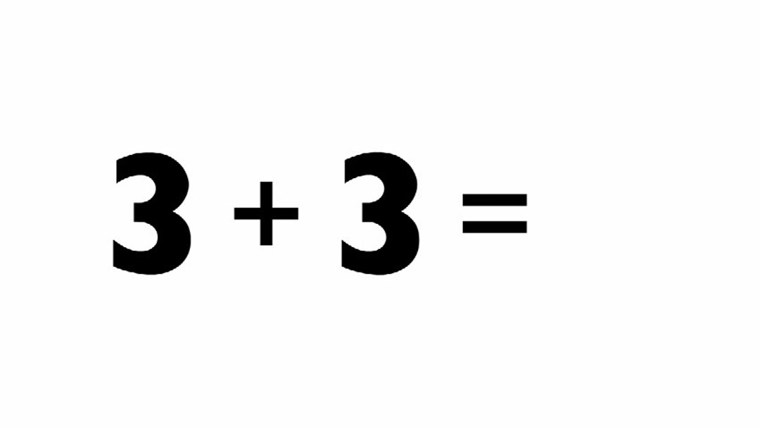 幼儿数学早教动画 数学加法Level 1:3加3等于6