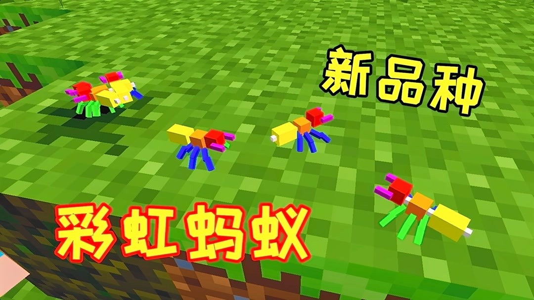 毅界拔刀14:我找到了彩虹蚂蚁,传送到了全新的彩虹世界!