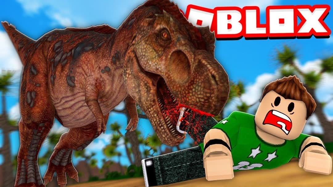 Roblox侏罗纪故事模拟器:遭遇霸王龙袭击!差点被抓?小格解说