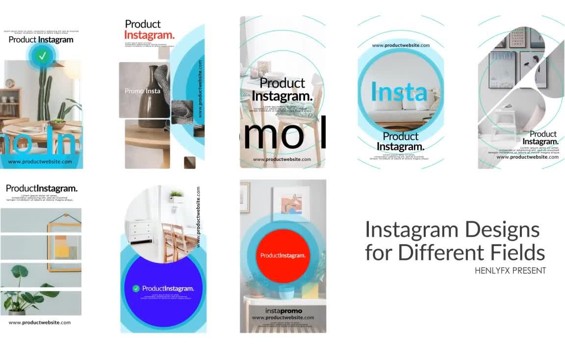 AE模板 | 竖版显示照片视频剪辑宣传片