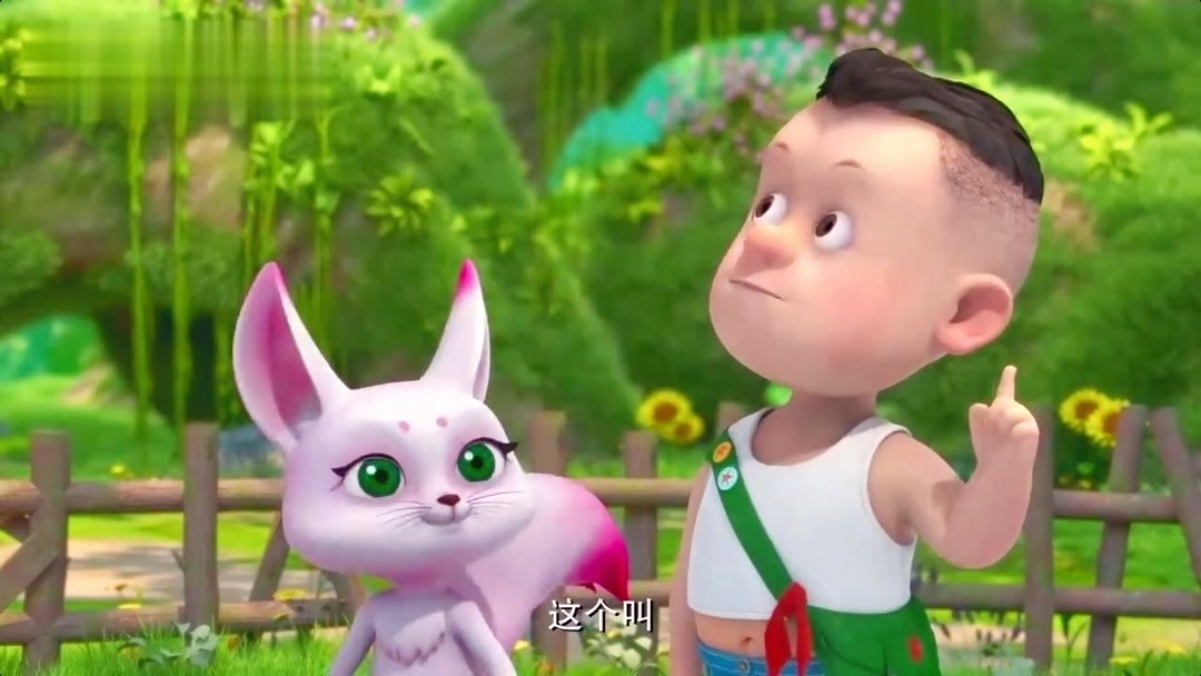 熊熊乐园 第三季~小月亮与光头强设计环保垃圾桶,让大家自觉配合