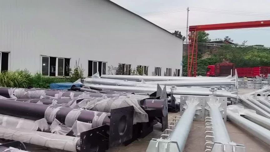 #路灯厂家 #龙门架 #弯管 #热镀锌加工 #钢结构 #镀锌管