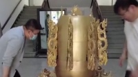 郑州大学教授复制地动仪模型 具备检测震动方向功能