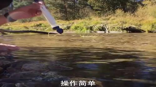 污水净化吸管,你敢用它喝什么样的水?