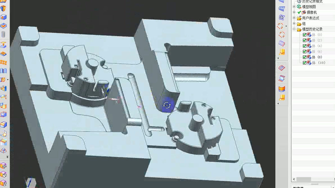 ug里面参考刀具 基于层 使用3d二次开粗合理使用精讲