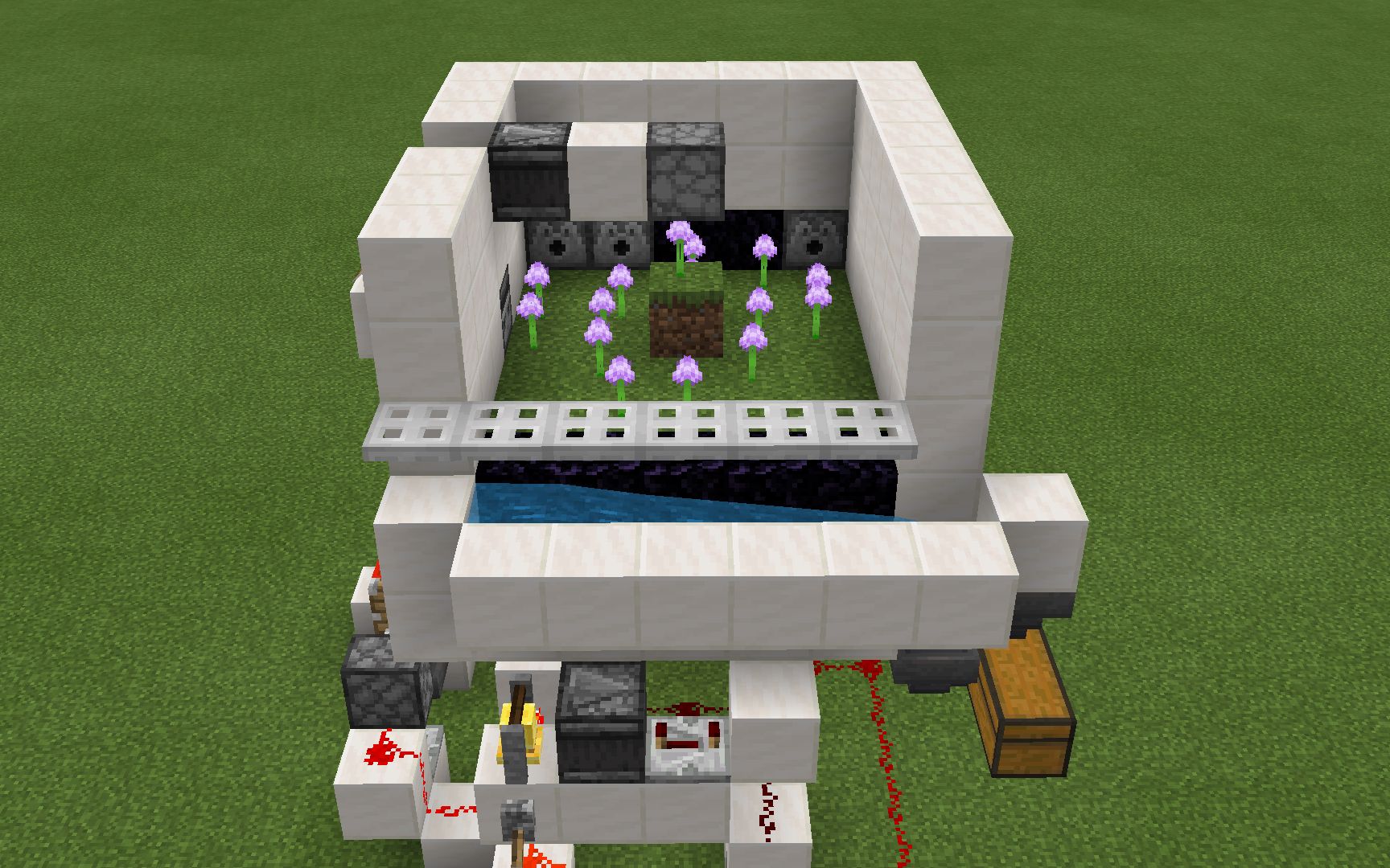 【MCBE】我的世界全自动刷花机 基岩版