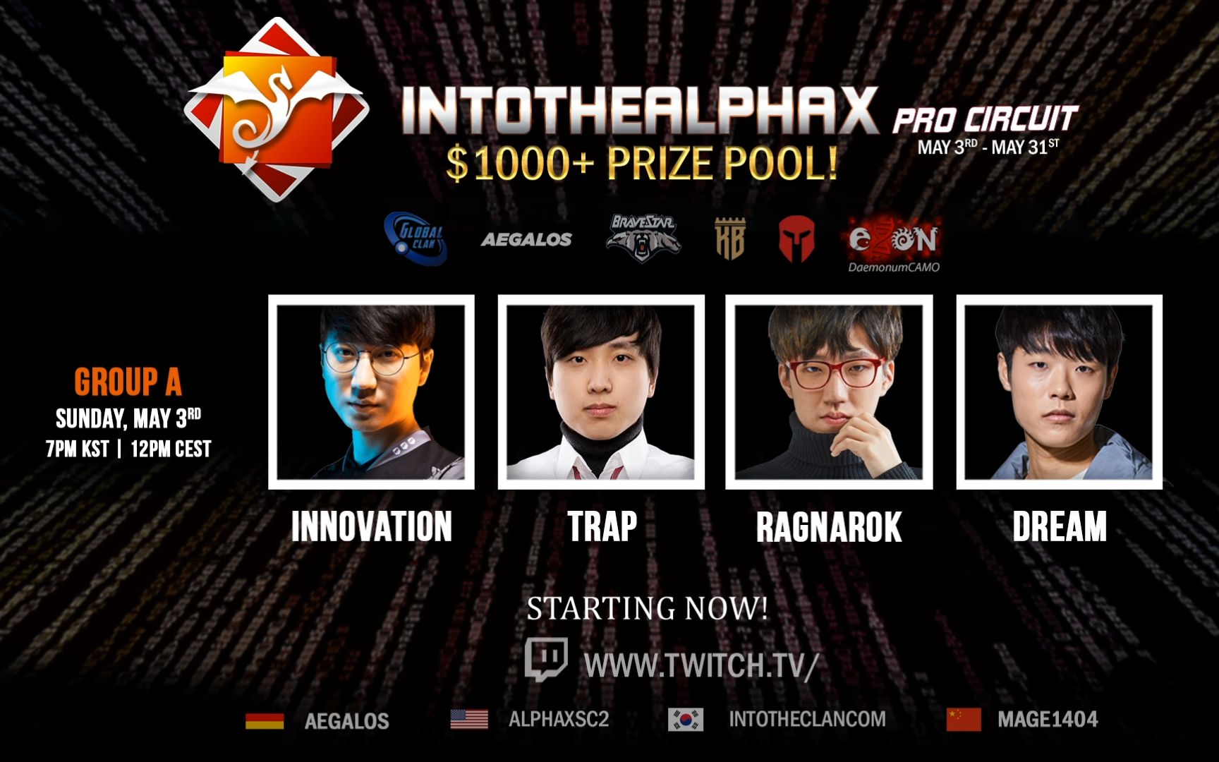 ...#2(马哥解说)】16强A组 INnoVation & Trap & RagnaroK & Dream