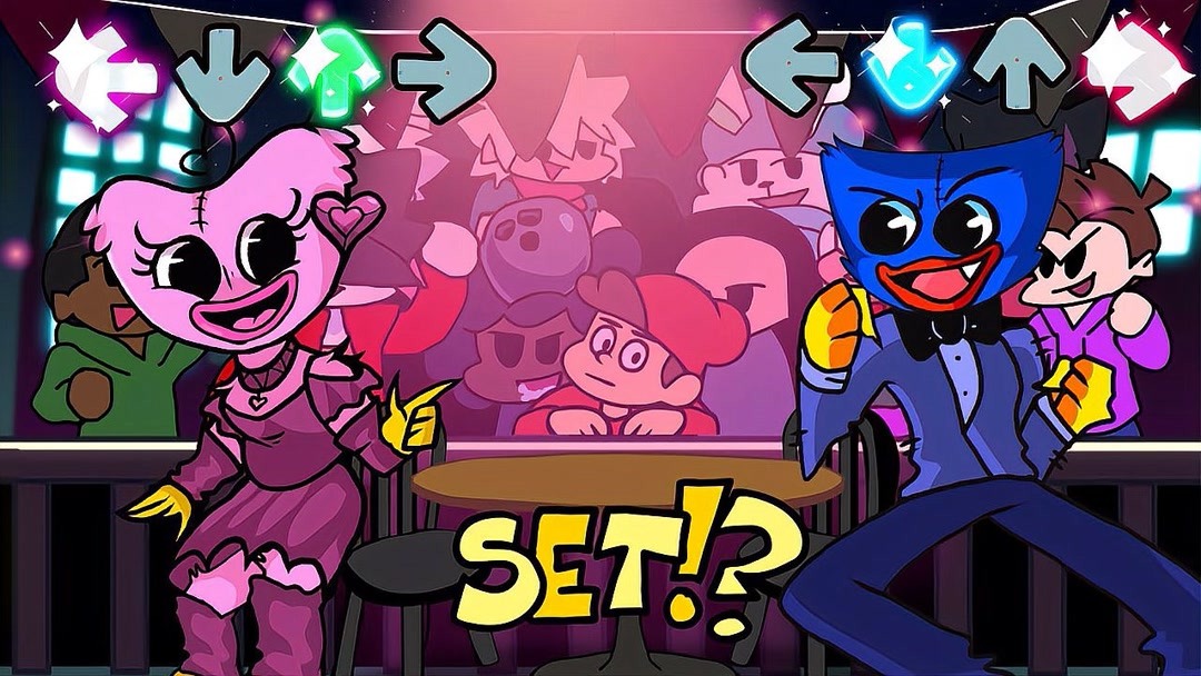 周五夜放克-Heartbass模组之 Huggy Wuggy 与 Kissy Missy