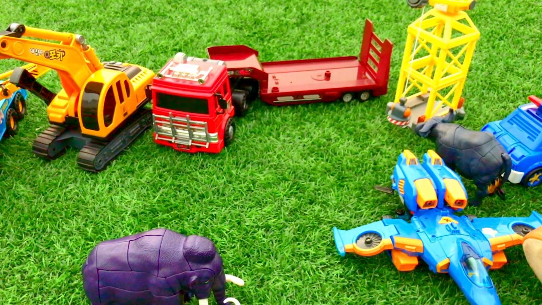 少儿卡通,变形金刚玩具动画,各种动物变身怪兽机器人