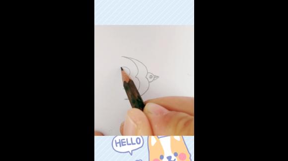 简笔画燕子 简单又好学