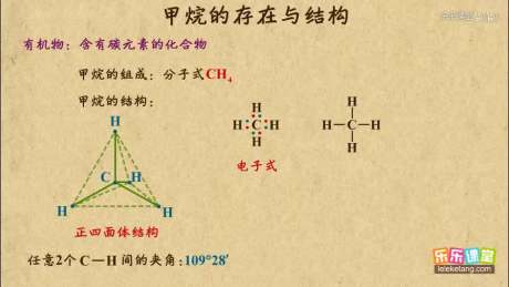 乐乐课堂:高中化学必修2 有机化合物