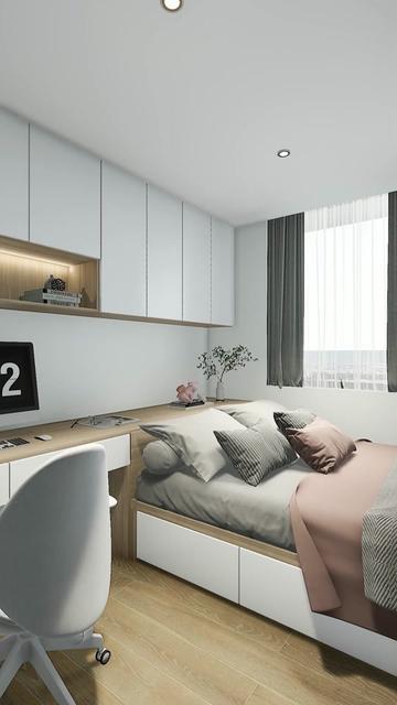 ...传统榻榻米,小卧室现在这样装,收纳更多更实用家装装修装修设计卧室