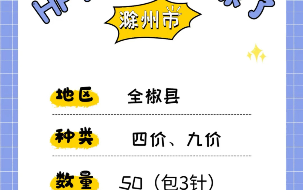 安徽地区最新4价9价放苗信息