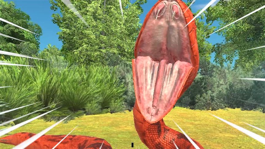 在《动物起义模拟器》里玩吃鸡,红色大蟒蛇只是开胃菜!