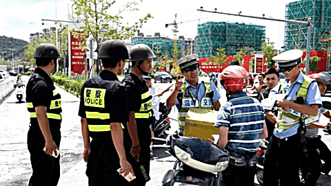 电动车整治再出重拳, 电动车违章抓拍系统启用, 请遵守交通法规