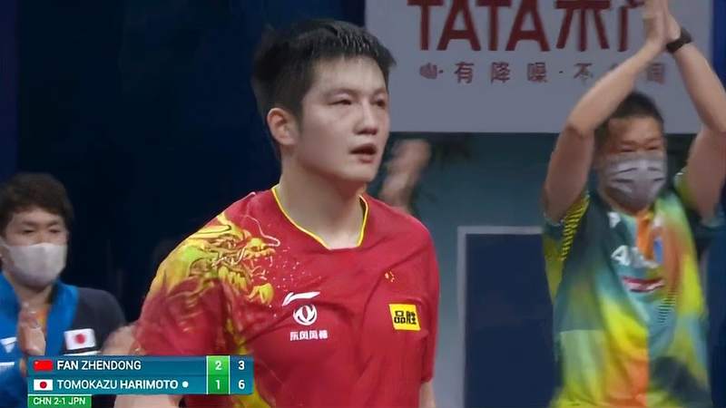 樊振东张本智和33板回合球,引爆全场!看谁能笑到最后?