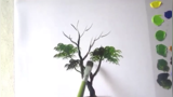 油画技法之如何轻松画树