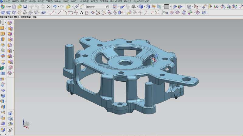 模具设计教程之产品破面修补方法,ug分模视频教程