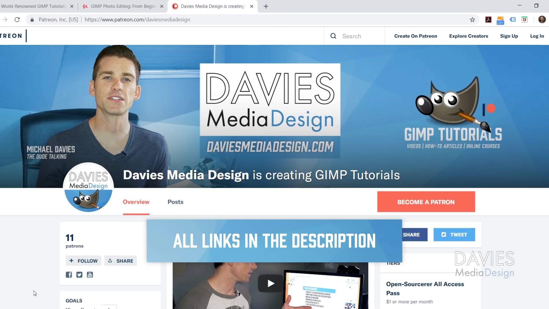 10分钟了解开源图像编辑器GIMP 【中/英字幕】