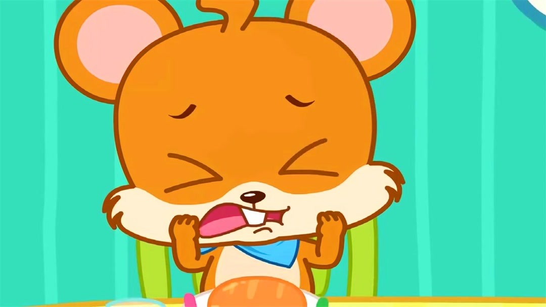 《宝宝巴士儿童动画》皮皮的牙齿好疼啊,都变成糖果牙齿了!