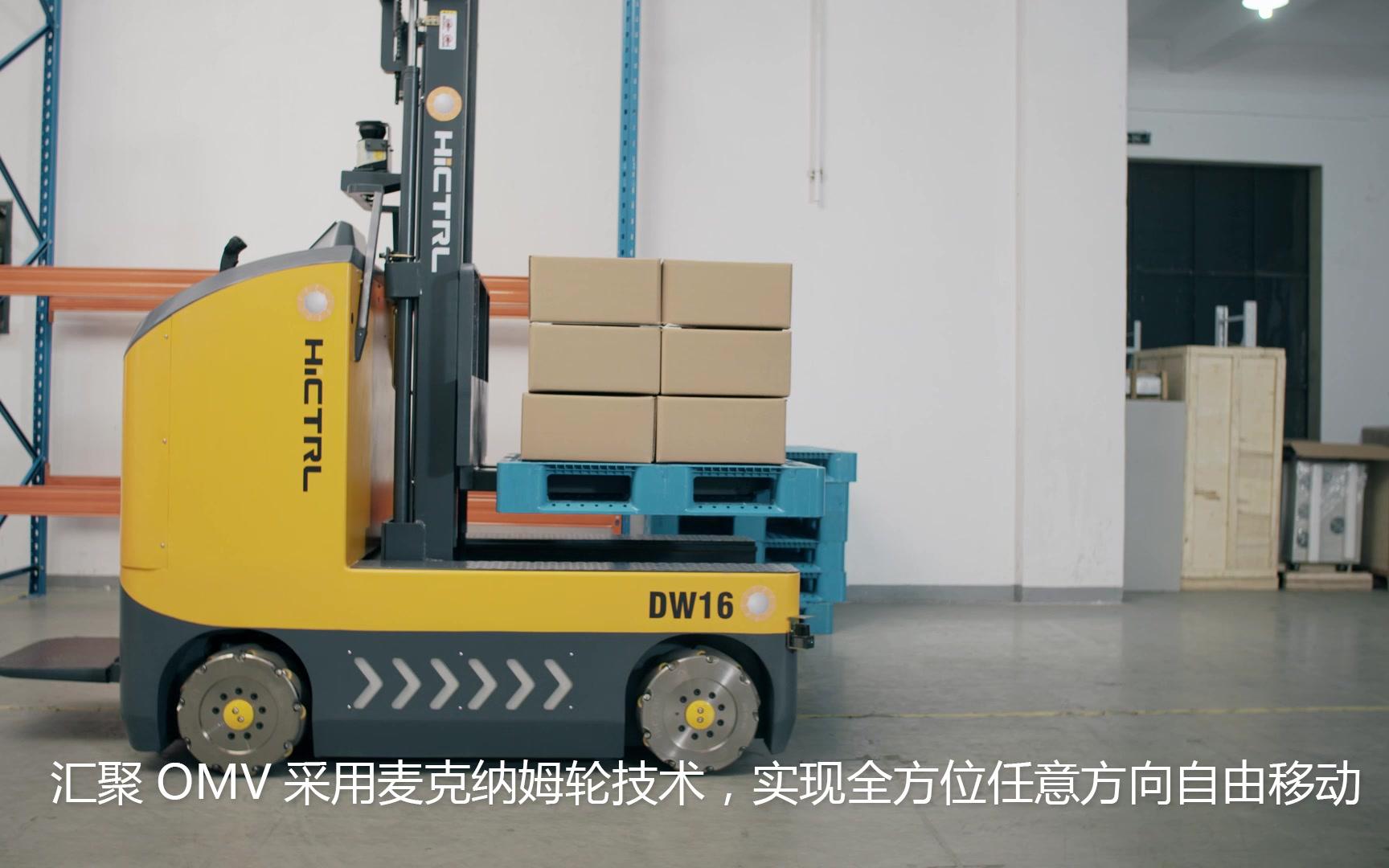 划时代颠覆性产品——汇聚OMV智能背负式叉车