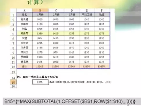 Excel函数与公式实战技巧精粹视频教程