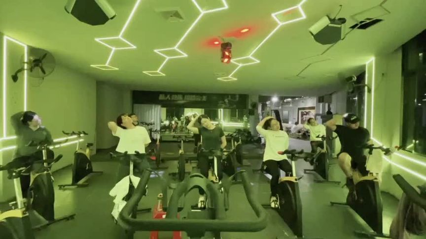 #练出好身材 #动感单车