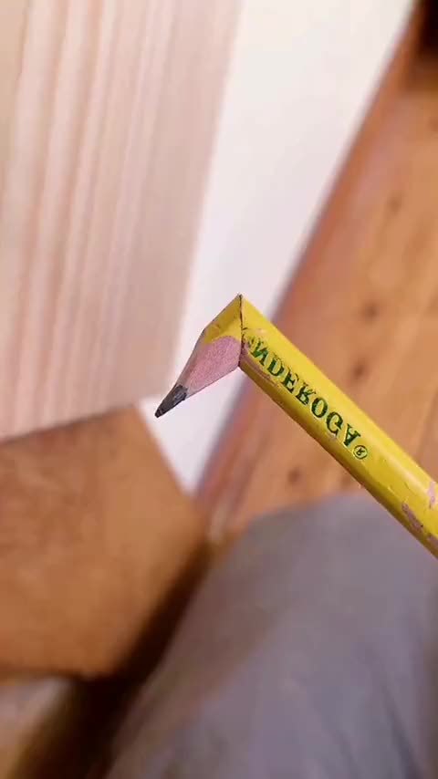 贴板材时后背记号笔画不到怎么办?一招轻松搞定