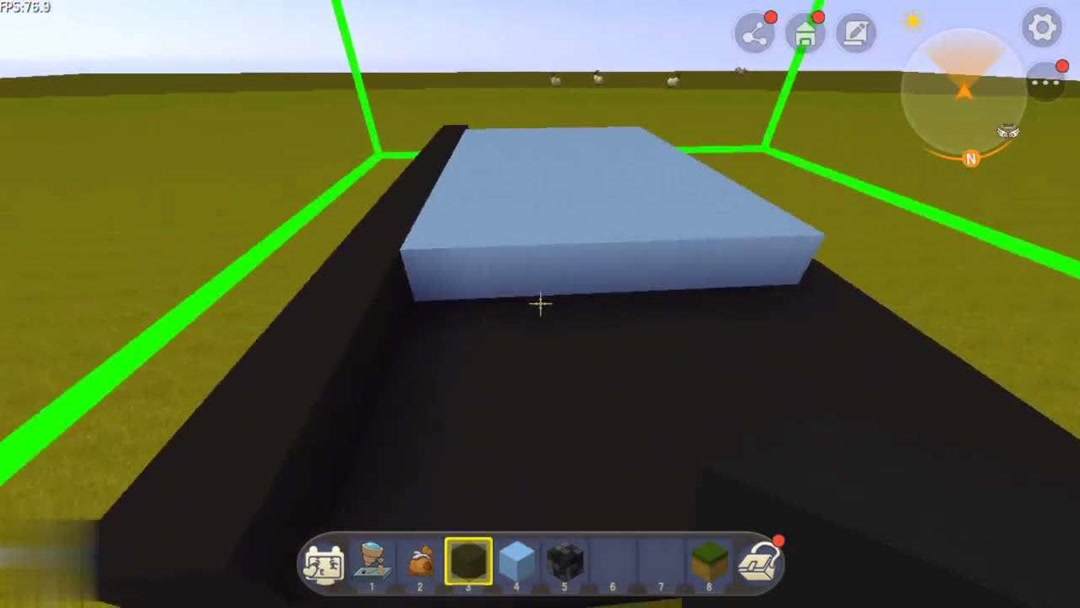 迷你世界教学:制作手机模型,还是带翻盖的那种哟