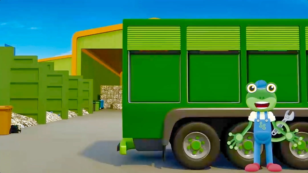 汽车:分类的垃圾车