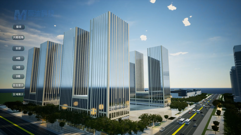 数字孪生可视化 三维可视化建模 UE4建模-长沙荣沐科技