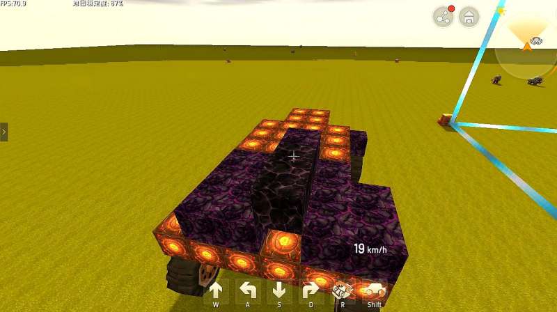 迷你世界:使用最坚硬的材料制造的车能炸毁吗?