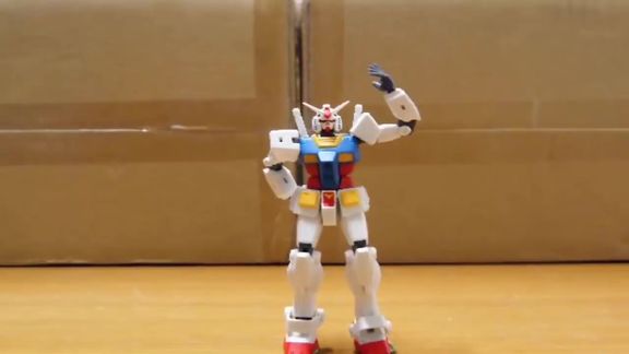 「高达定格动画」为了拯救财团B,高达决定成为偶像!