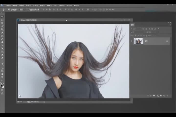ps教程 ps抠头发丝 简单的抠图技巧