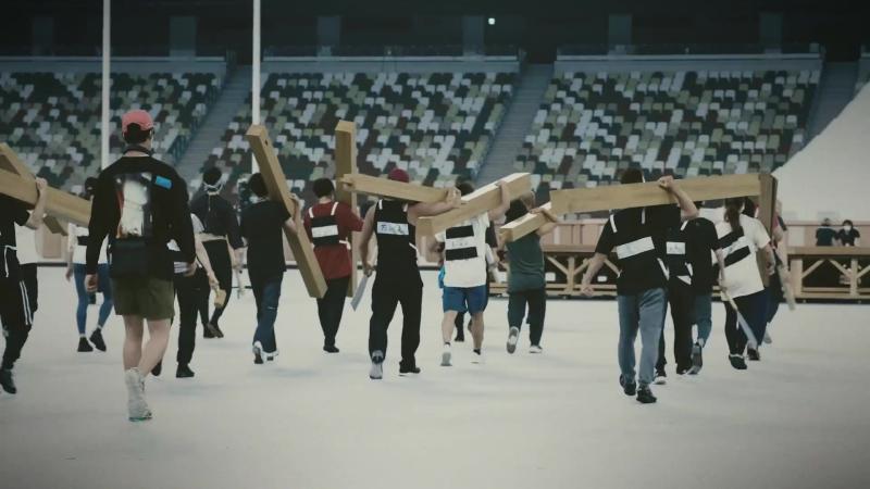 #2020东京奥运会开幕式# ,倒计时1分钟。